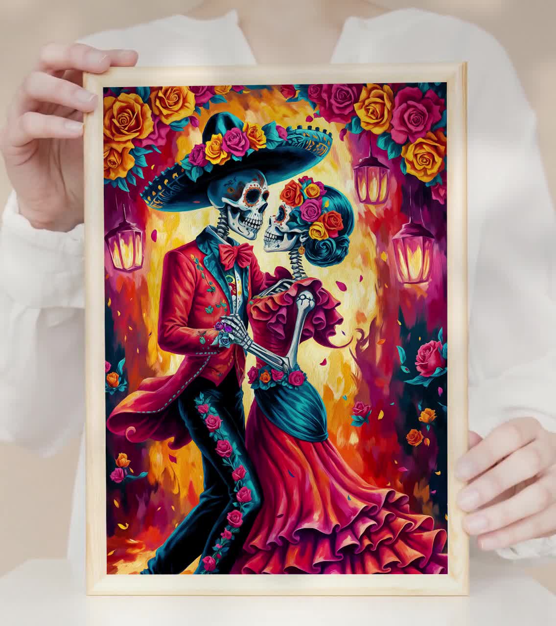 Dia De Los Muertos Wall Art