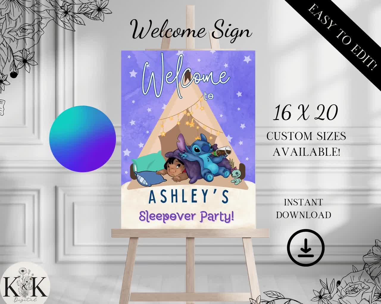 Sleepover Posters