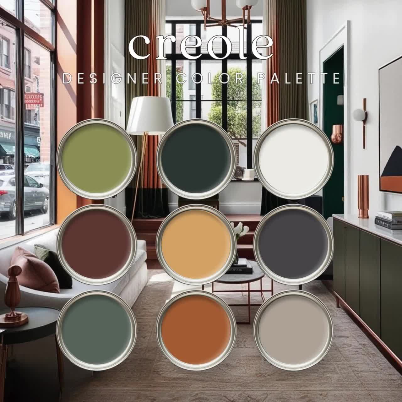 Creole Cottage Interior Colors