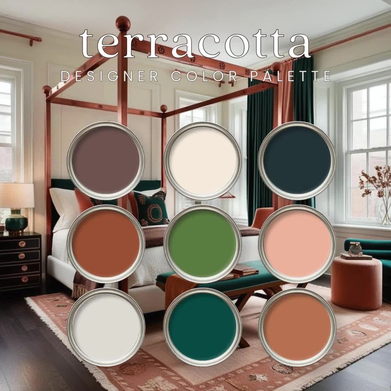 Terracotta Interior Paint Color