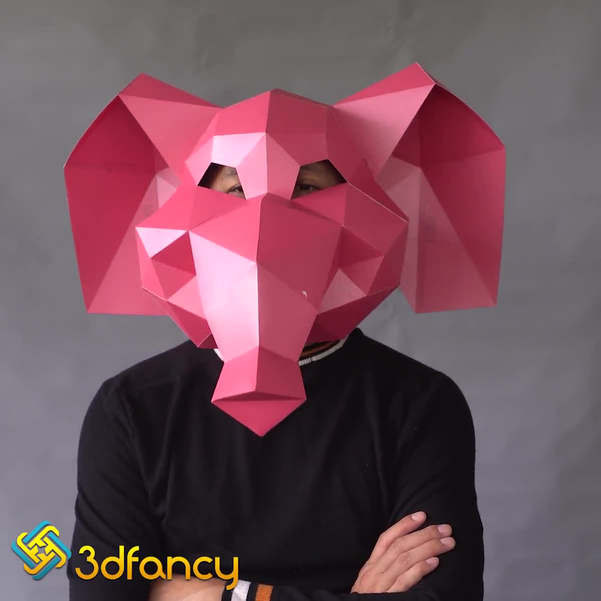 Elephant Mask Cardboard