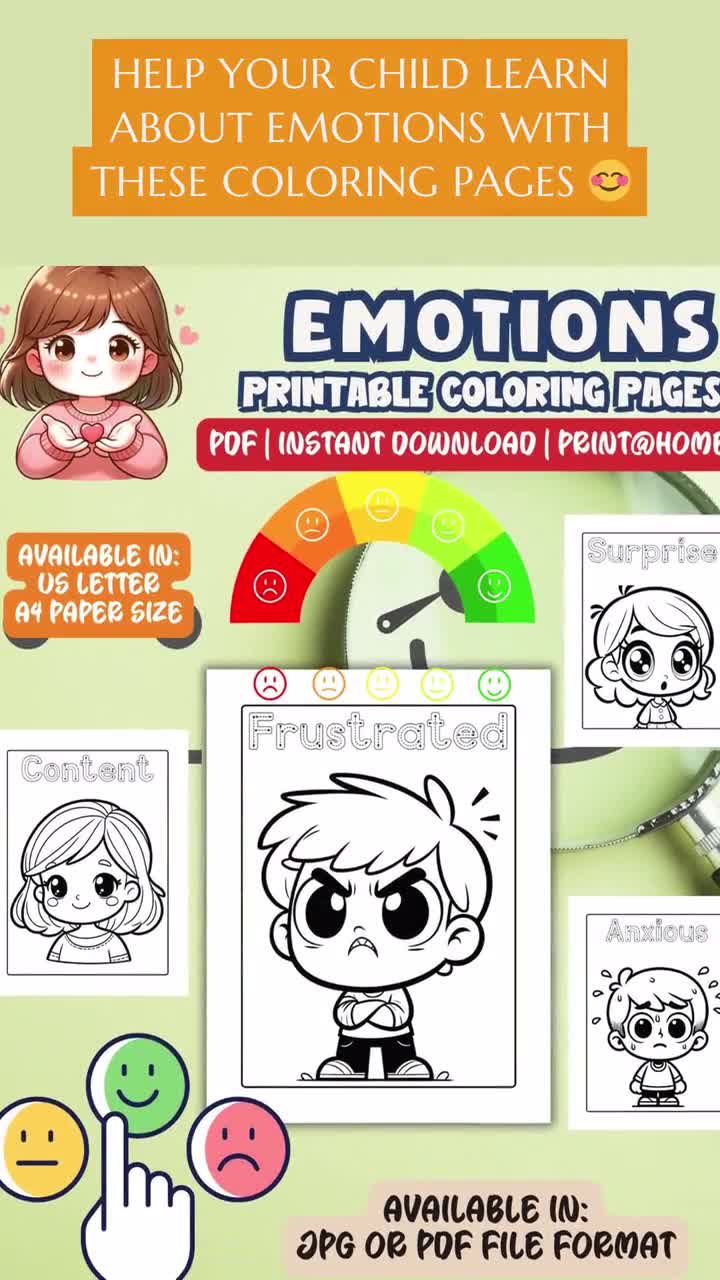 explore your emotions coloring book