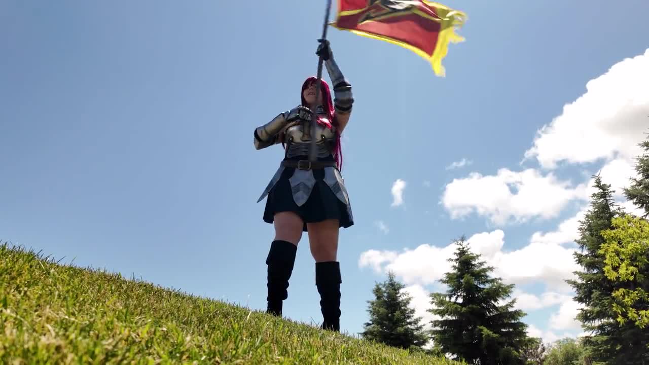 Erza Scarlet Heart Kreuz Armor Cosplay Erza Scarlet: Classic Heart