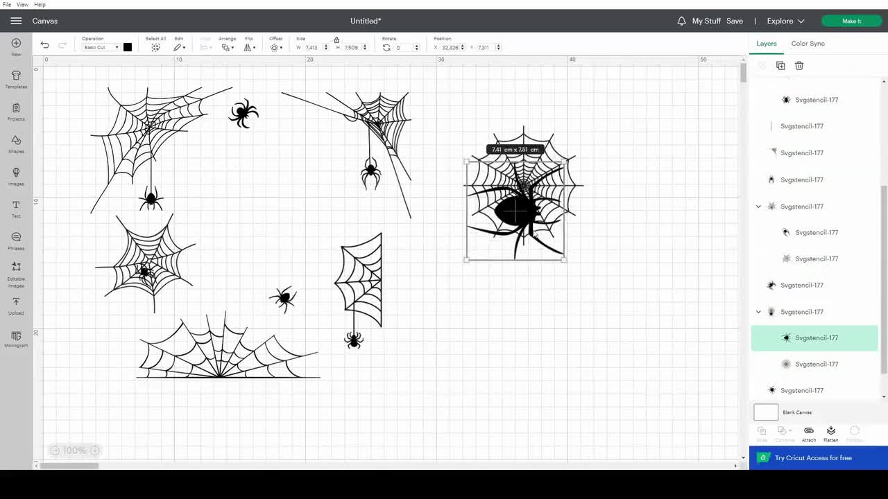 Hoek Spinnenweb Clipart