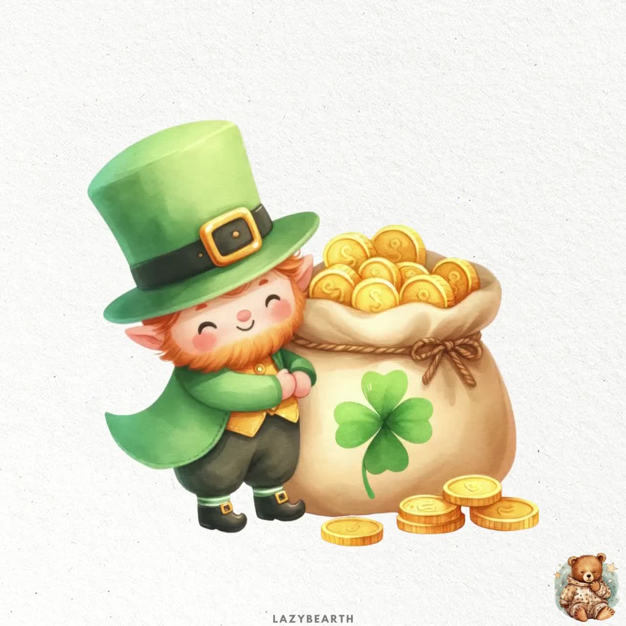 Cute Baby Leprechaun