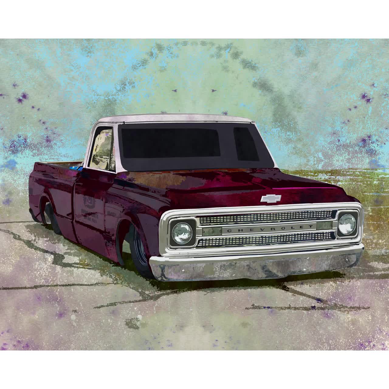 Stanced Chevy Trucks