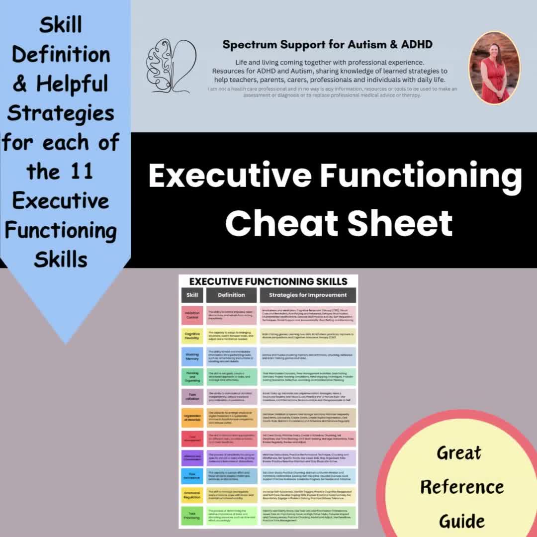 Executive Functioning Strategies For Autism High Functioning Autism
