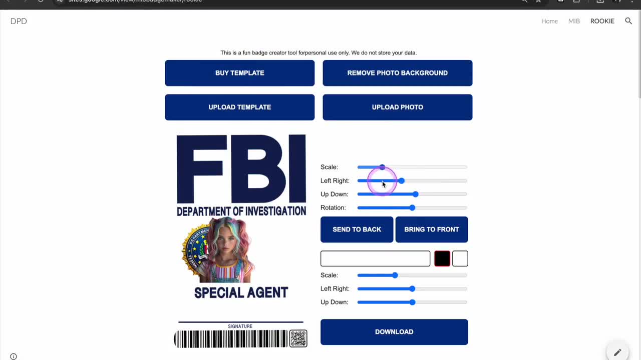 Get Your Fbi Agent Id Card Now Fun Appsyes Fbi PRINTABLE FBI, BAU