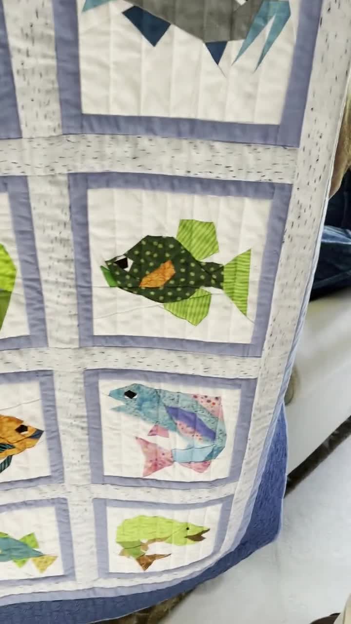 Sunfish Fish Quilt Patterns