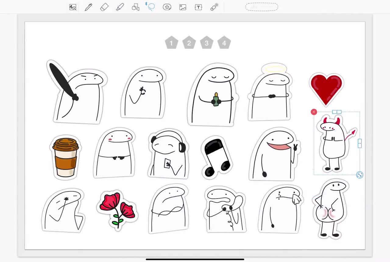 Flork Sticker Cheap Copia titulae es