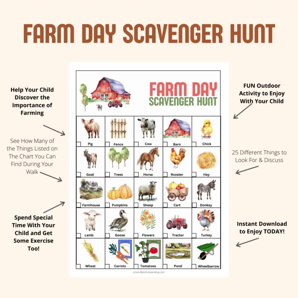 Farm Treasure Hunt