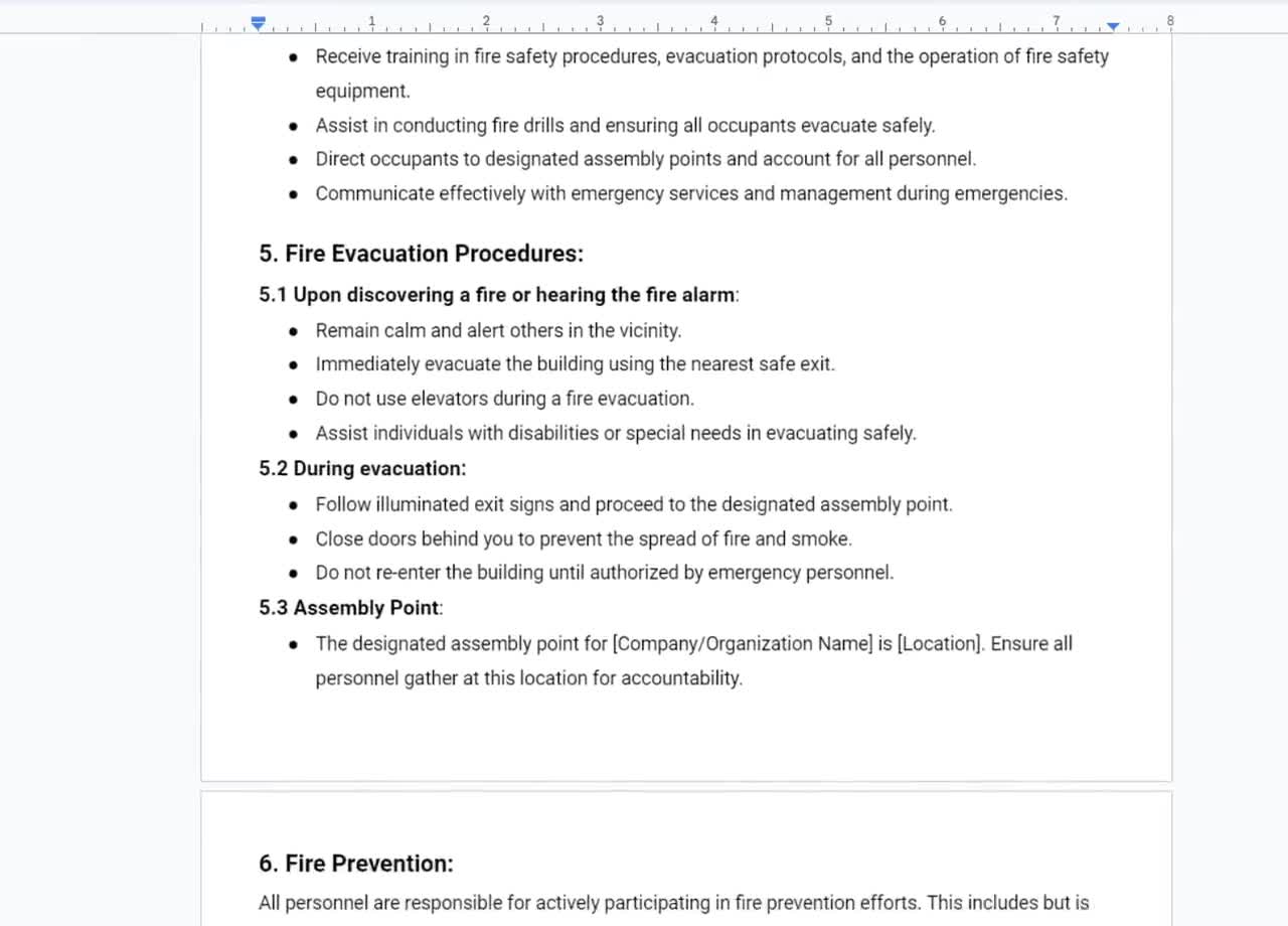 Fire Department Policy Template GS5101 Forklift Safety Policy UT