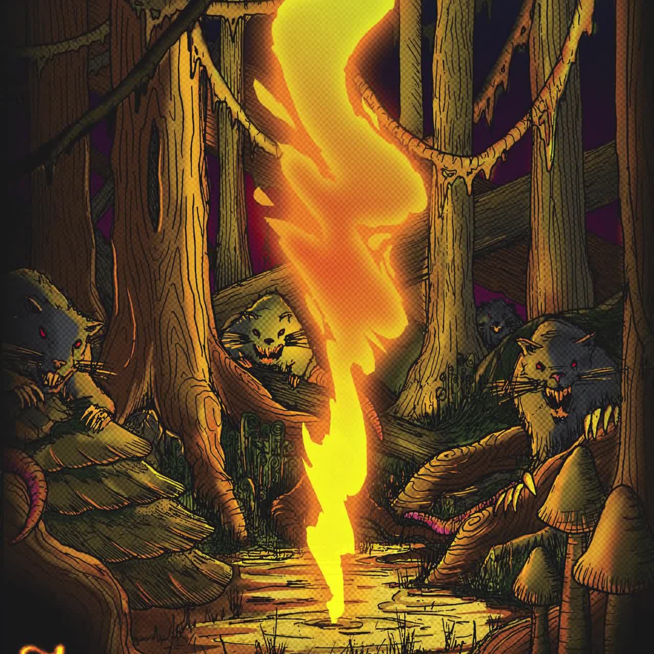 Princess Bride Fire Swamp