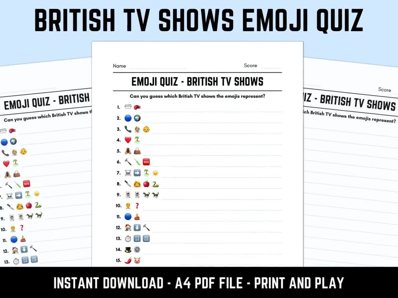 Emoji Questions And Answers