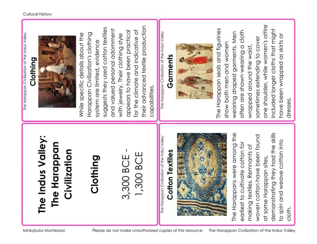 Montessori Materials Timeline Of Ancient Civilizations