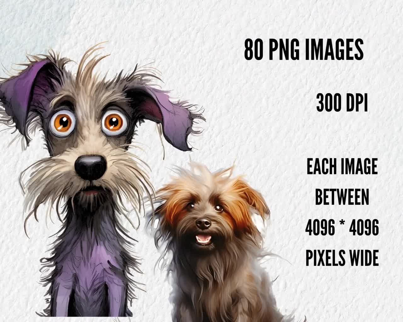 Clipart De Chien Coquin Chien Cartoon PNG Images | Vecteurs Et