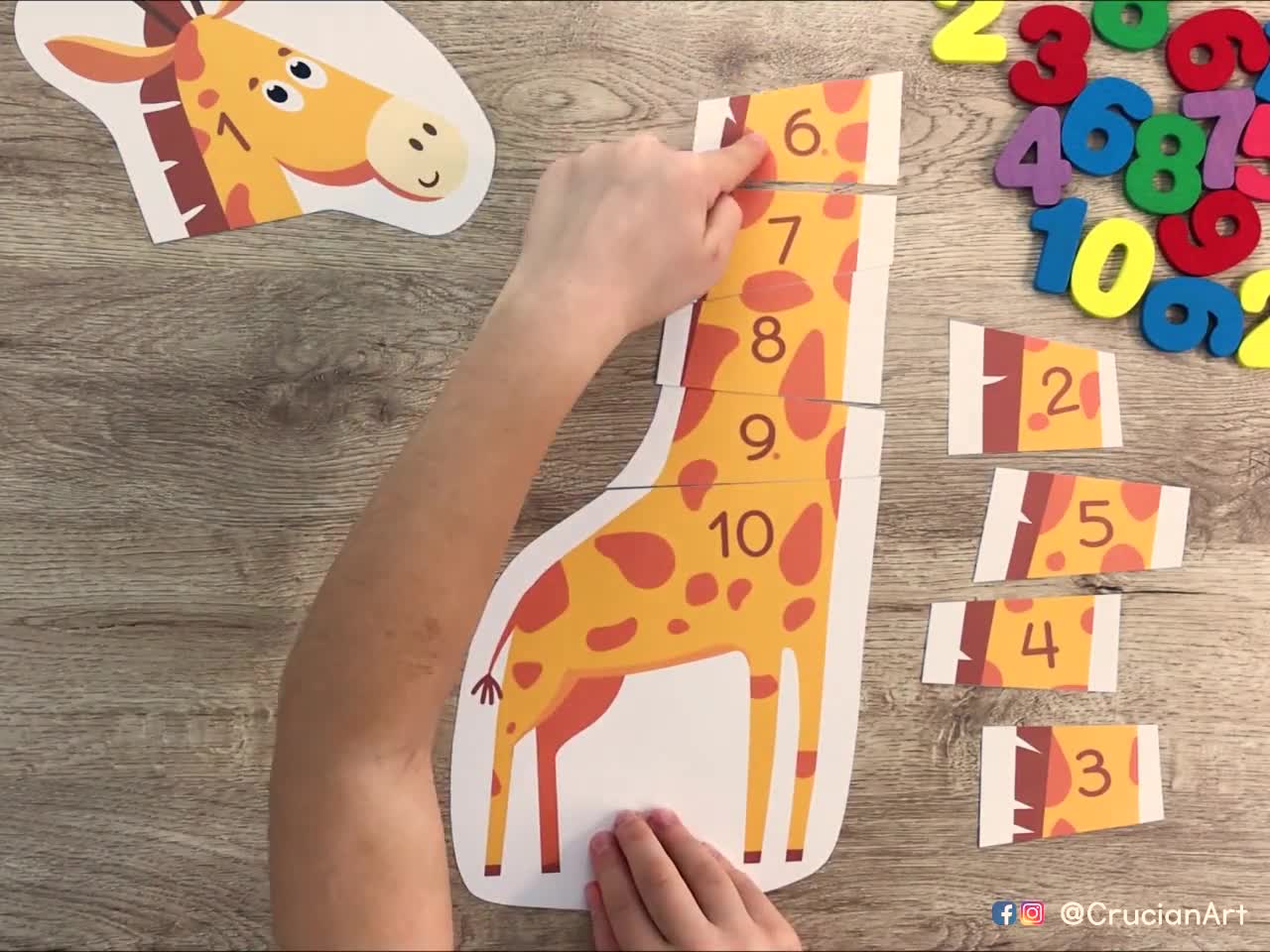 Giraffe Sequence 2 By