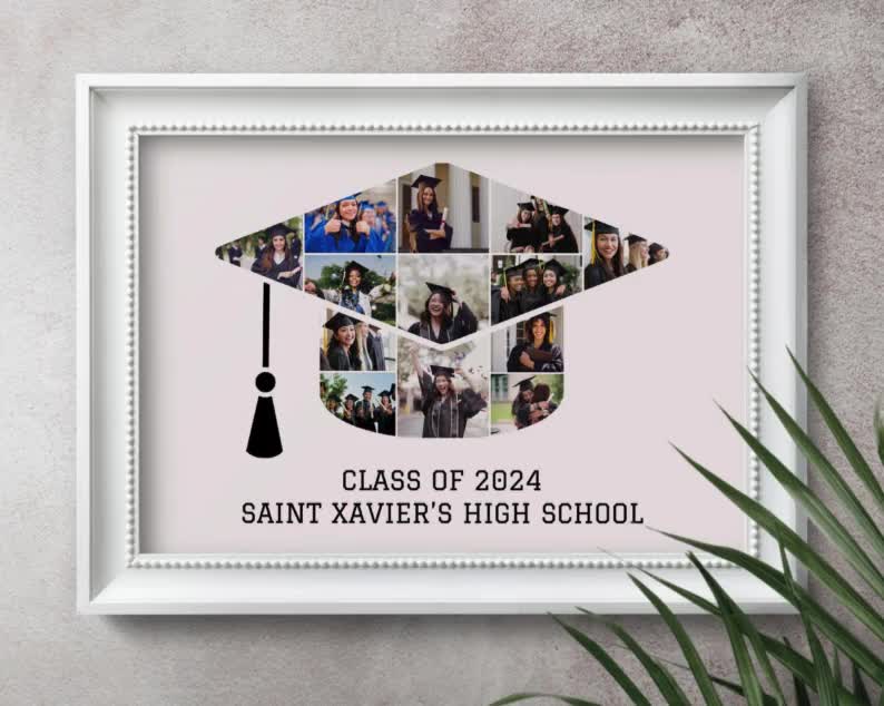 High School Graduation Photo Collage