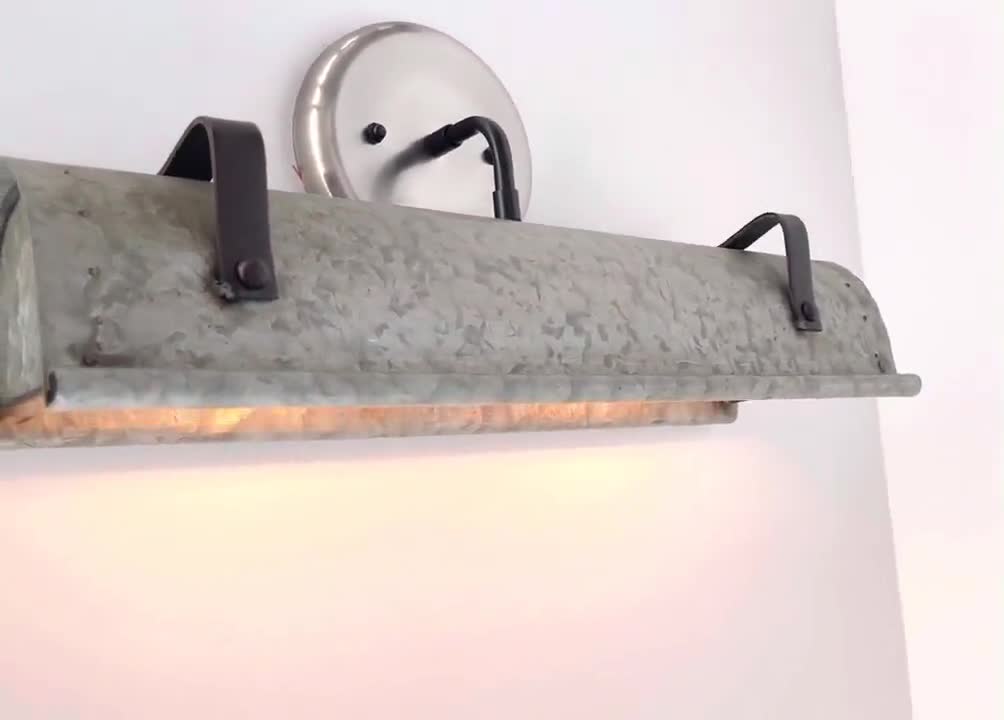 Galvanized Steel Wall Light