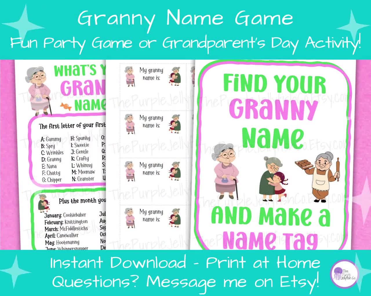 Crazy Grandma Names