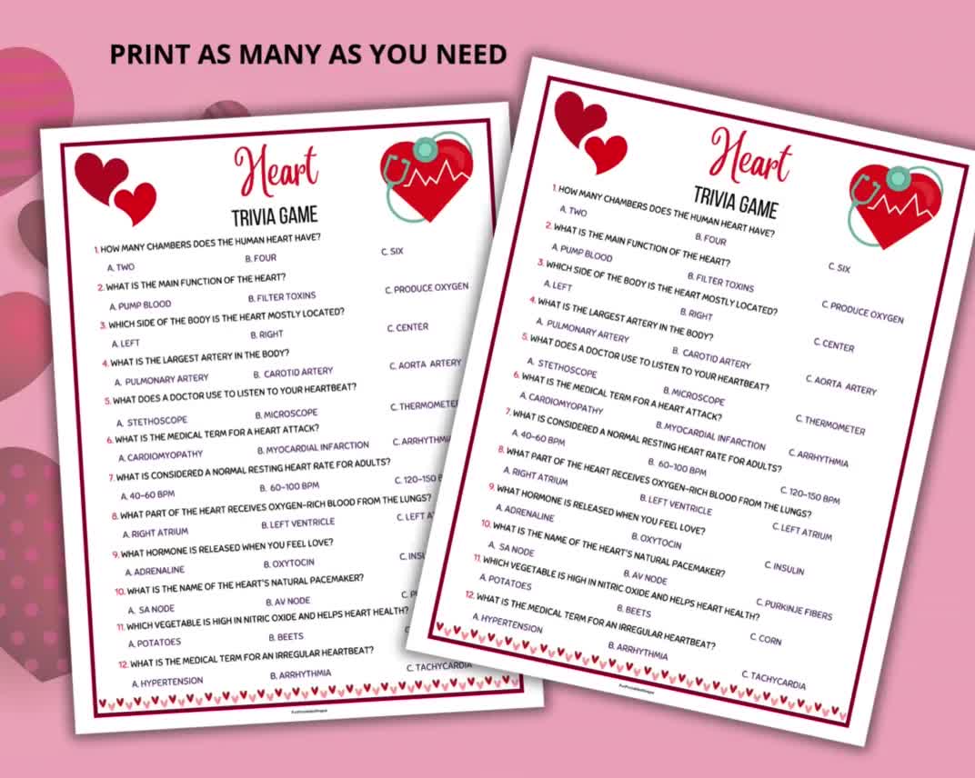 Heart Interactive Quiz