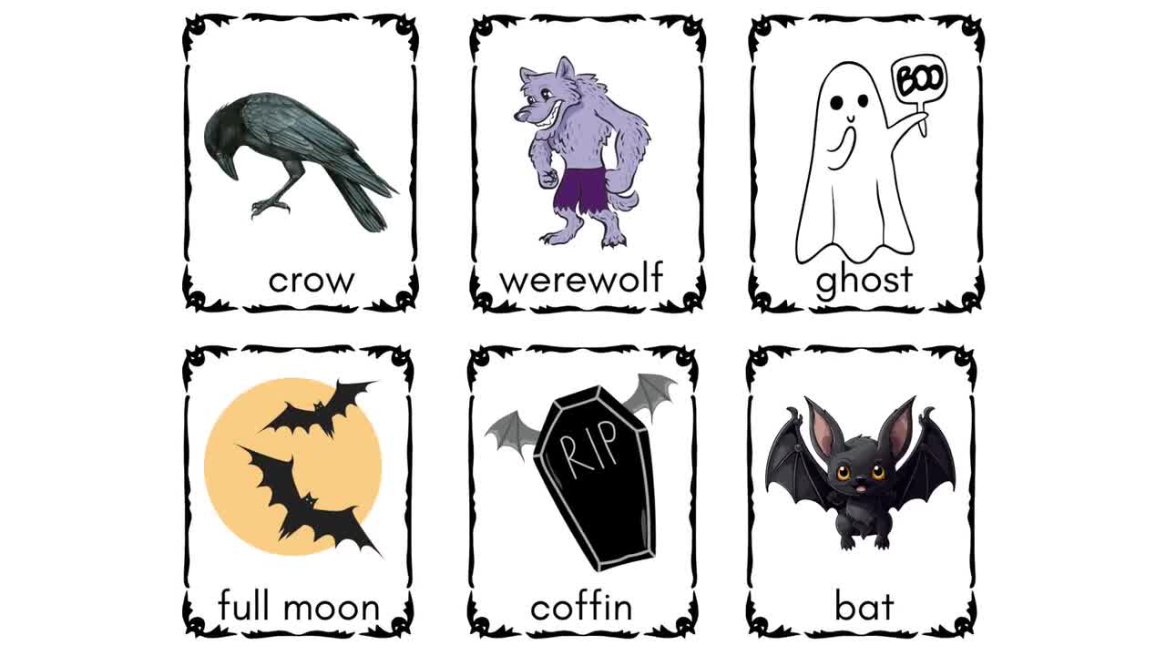 Halloween Flashcards