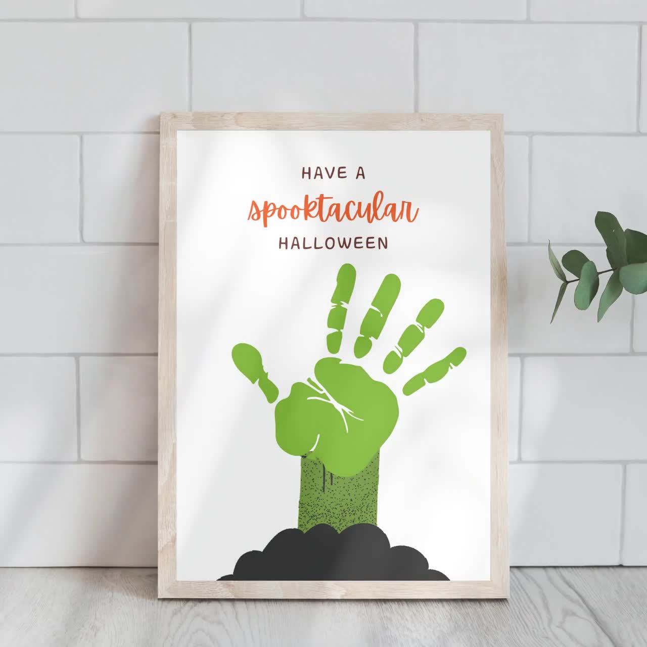 Zombie Handprint Craft