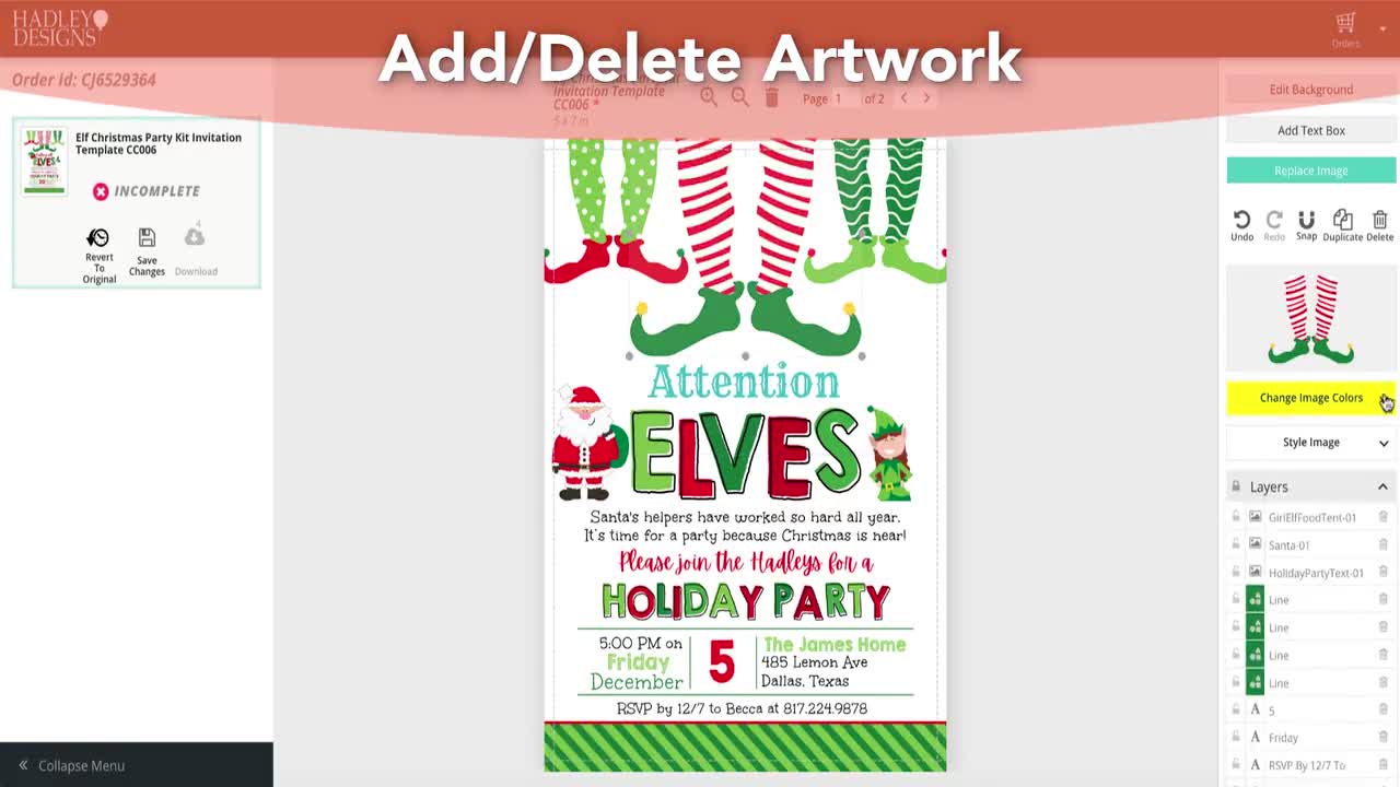 Donkey Tail Template