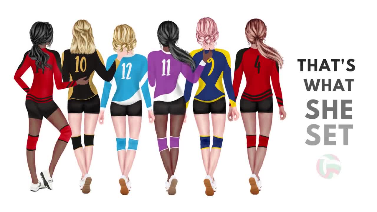 Volleyball Team Clip Art Volleyball Clipart Vector Images (over 920)