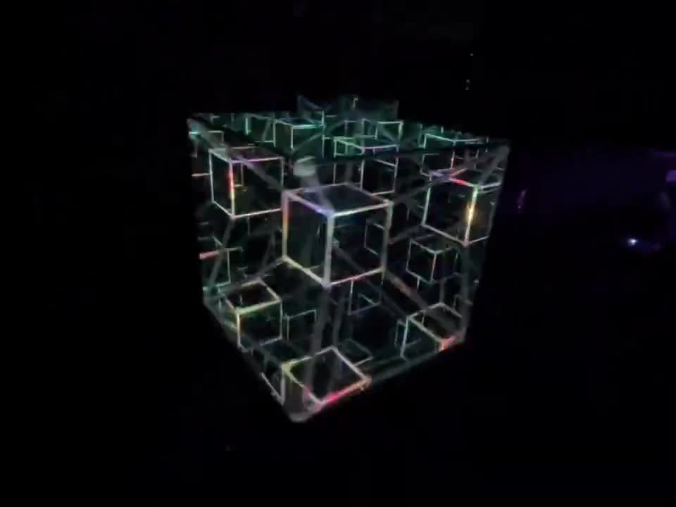 Fourth Dimension Tesseract Hyper Cube