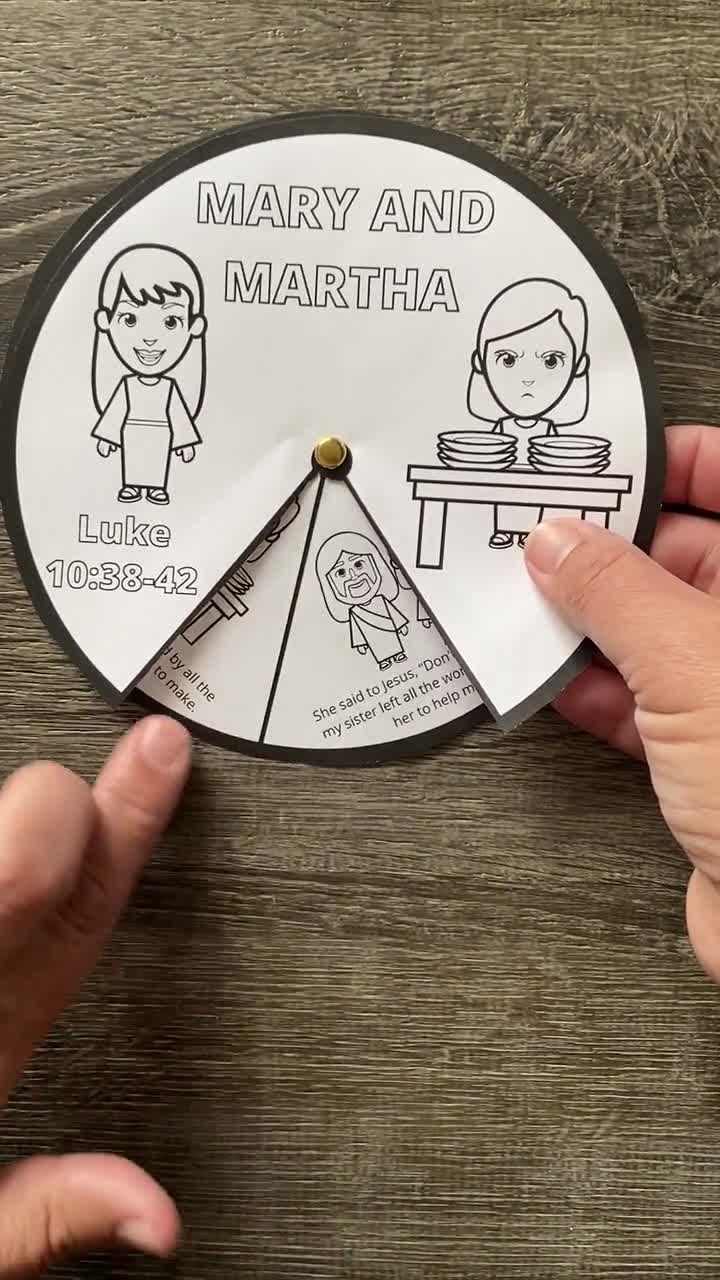 Hojas Para Colorear De María Y Marta Con Jesús Jesus En La Casa De