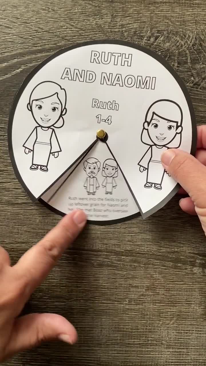 Ruth And Naomi Craft