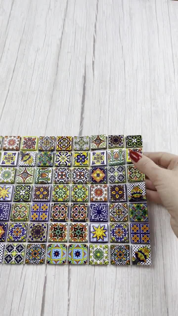 Azulejos De Piso Estilo Minton Serie Mintons DUNE CERAMICS