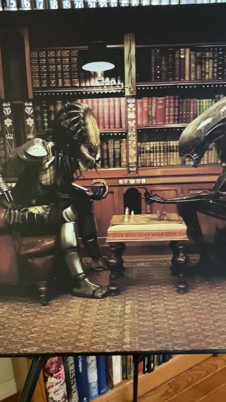 Alien Vs Predator Wallpaper Chess