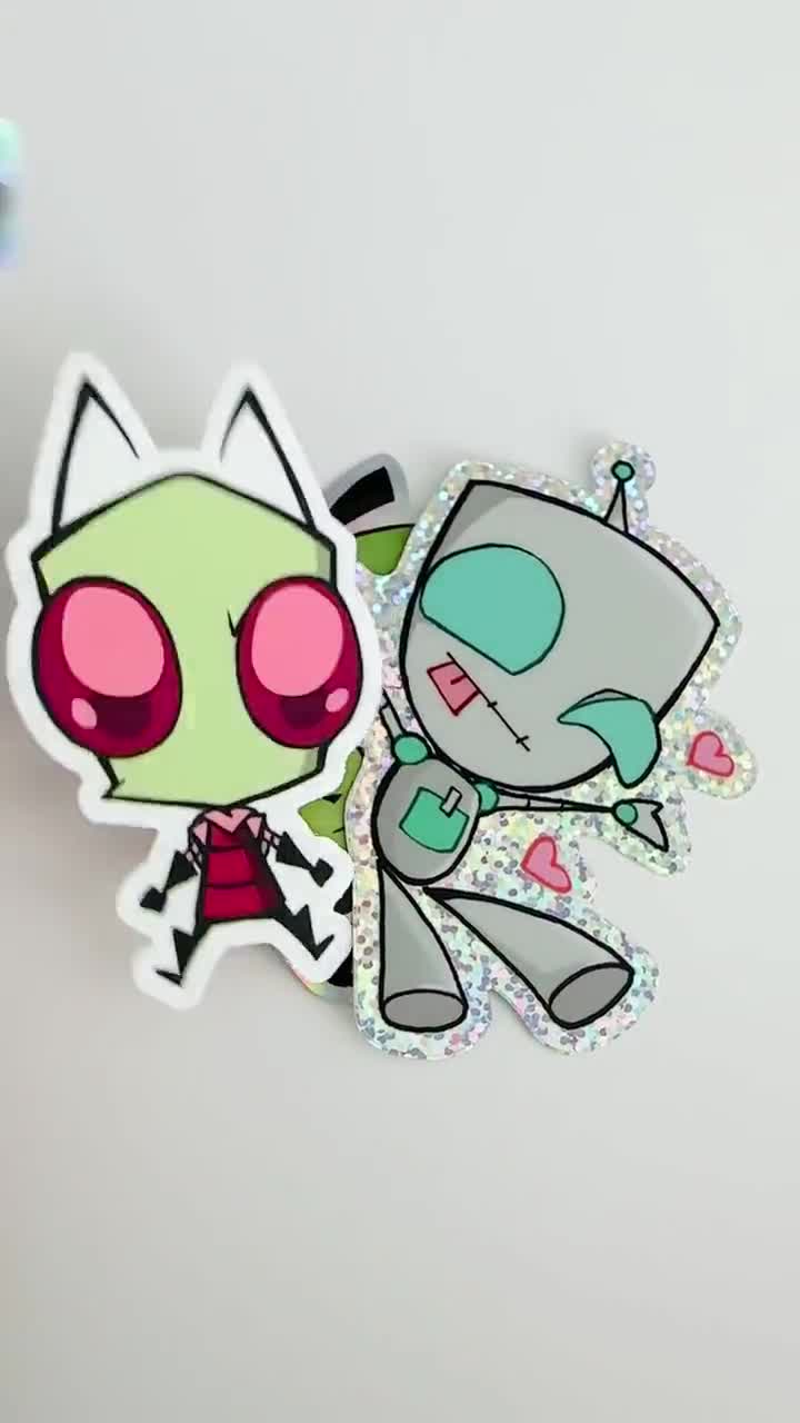Disegni Invasore Zim Zim Invader Zim Spilla Smaltata Invasione Alieno