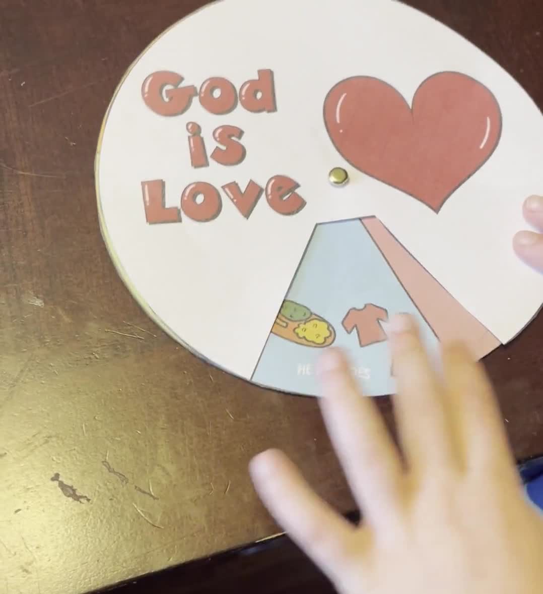 God Loves Me Craft Messy Church St Ann's Warrington