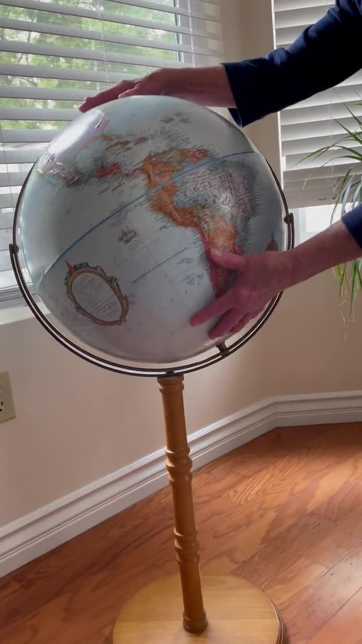 Replogle 16 Floor Globe Replogle 16" Diameter World Globe World