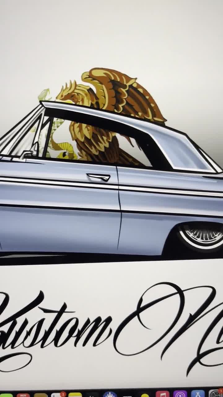 Lowrider Art Graphics Amazon.de: Lowrider Mark Vasquez Kunstdruck Im