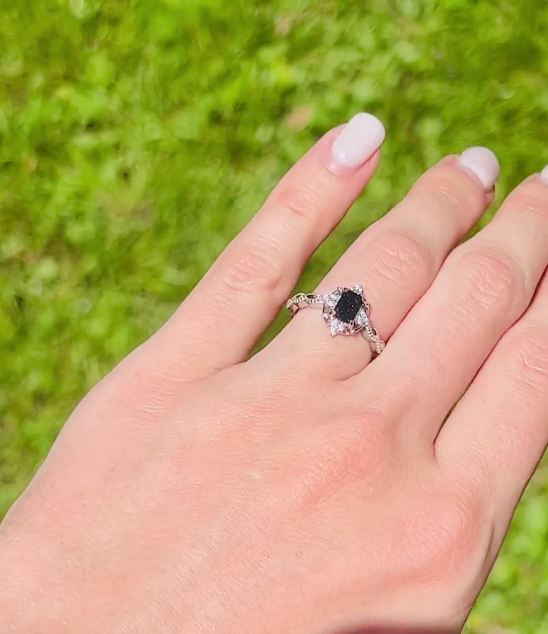 Crystal Harris First Engagement Ring
