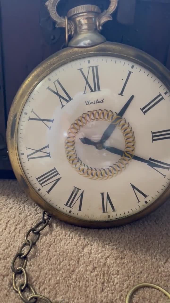 Ircon Wall Clock With Swag