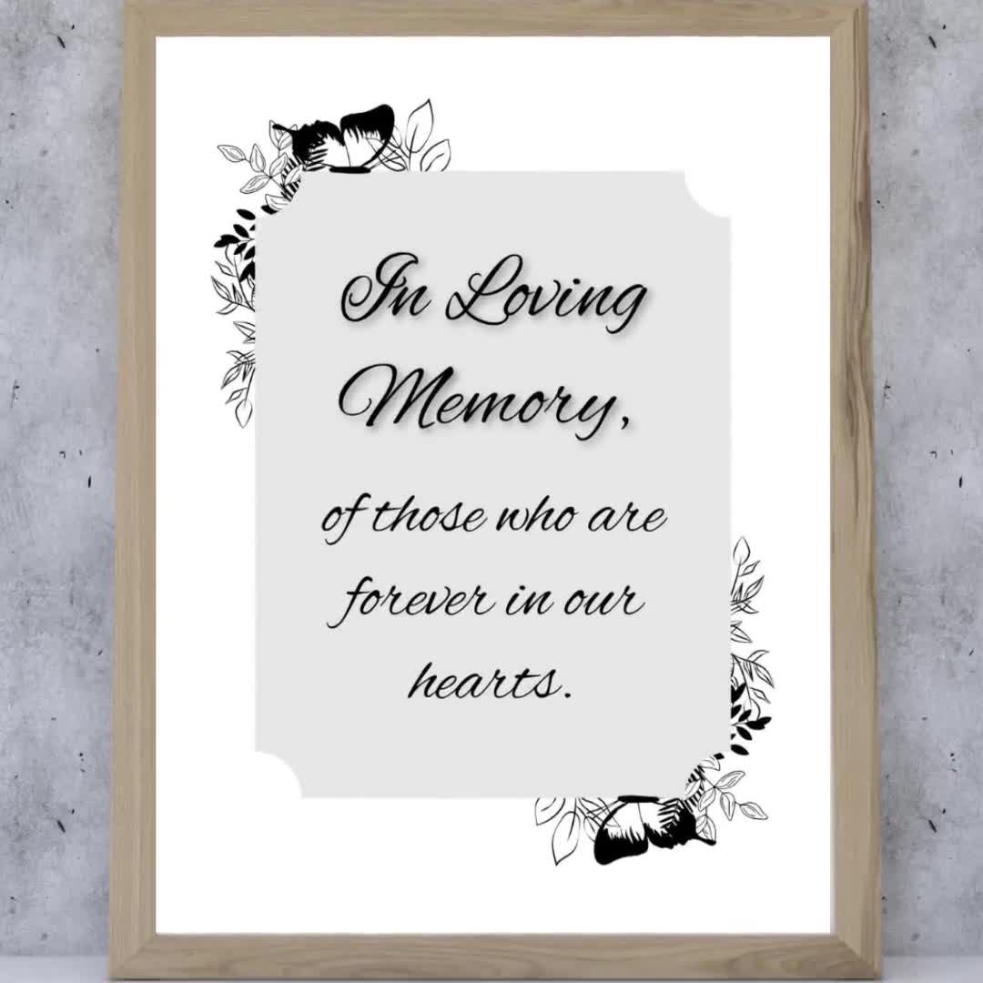 In Loving Memory Of Quotes