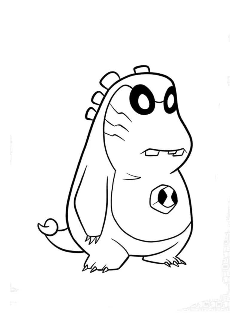 ben 10 coloring pages humungousaur rule