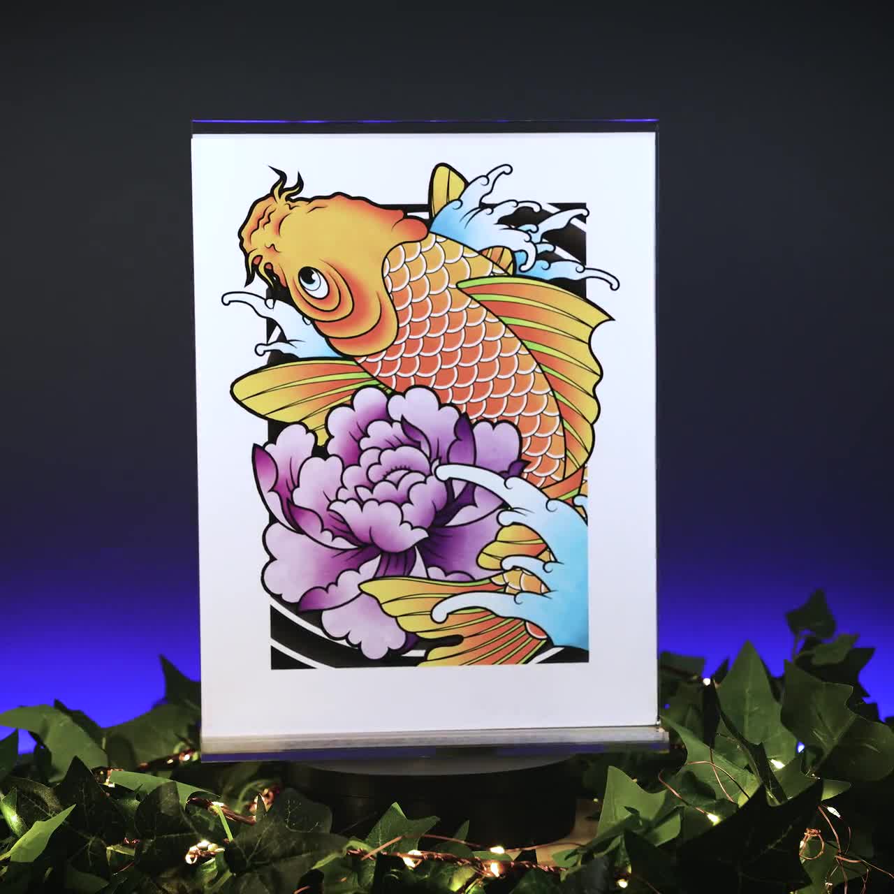 Pez Koi Tradicional Real Tatuaje De Pez Koi: Simbolismo Y Significado*