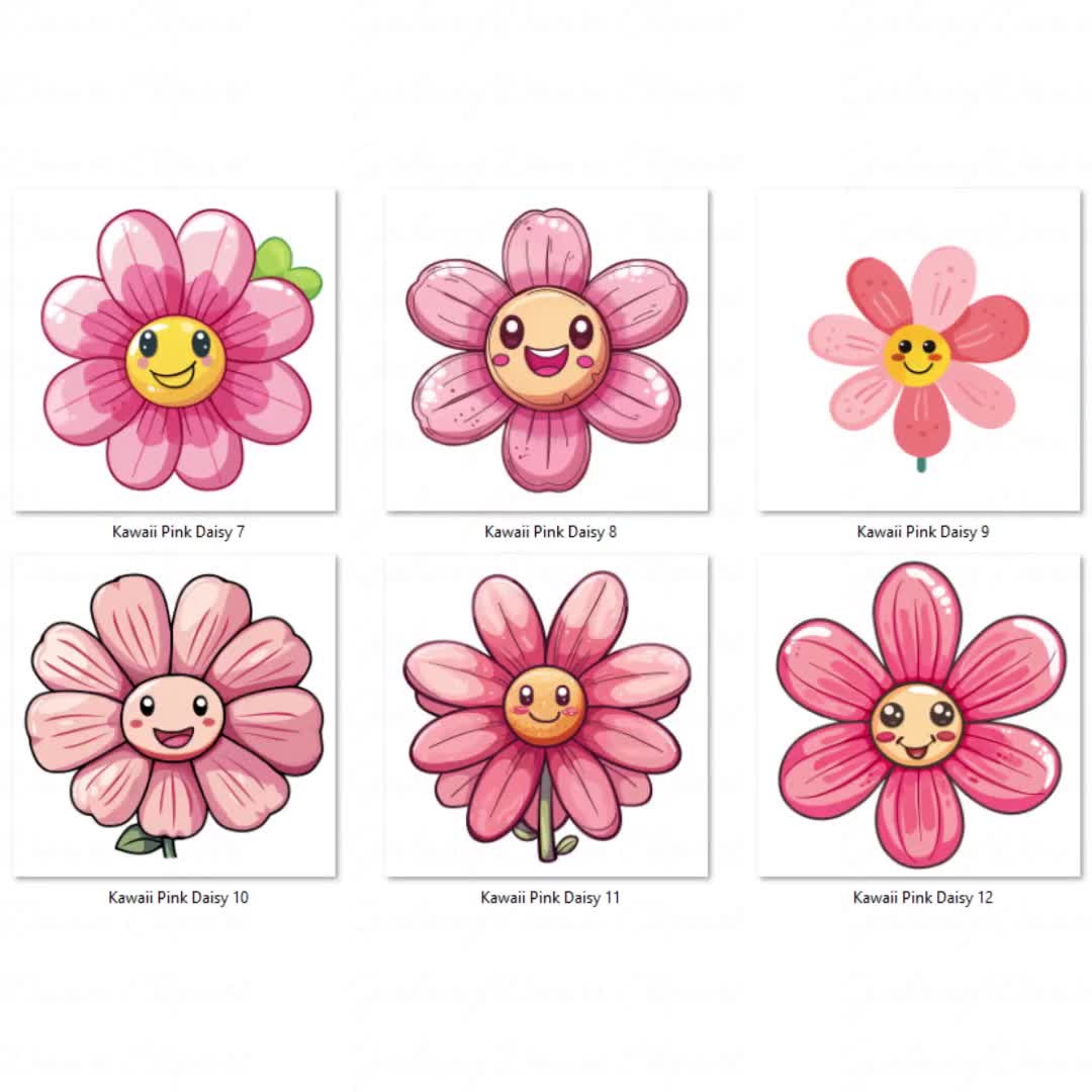 Clipart Pink Daisy