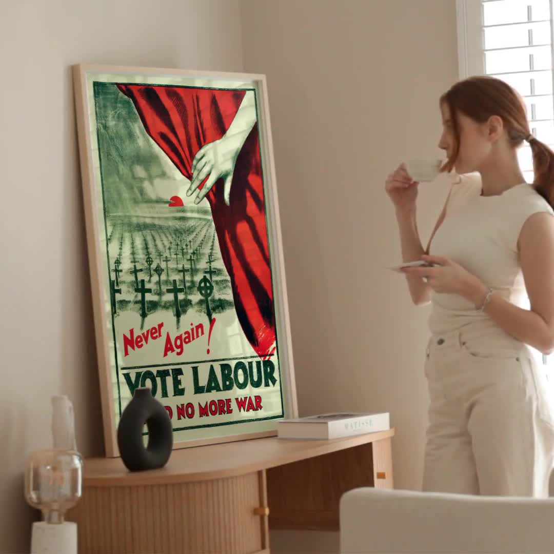 Labour Party Poster 1920s