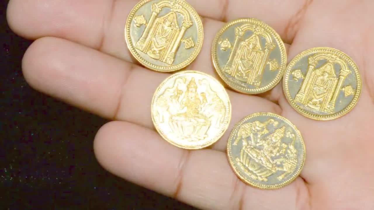 Lakshmi Gold Coin