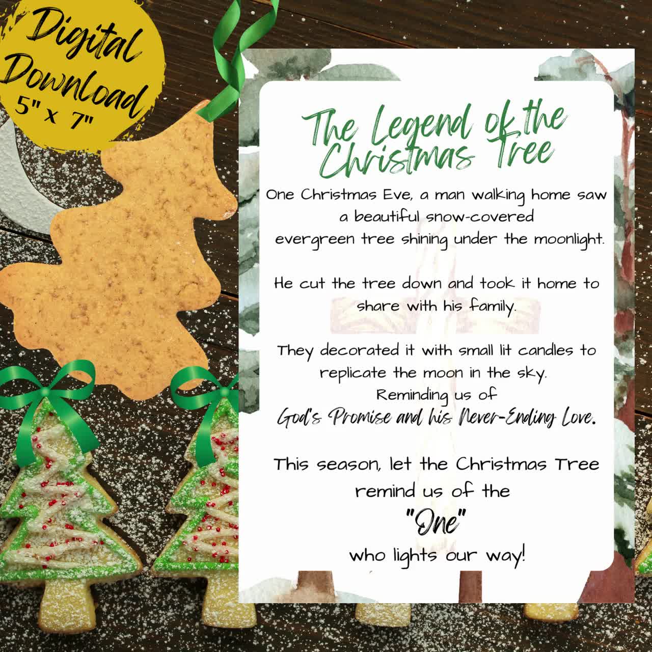 Legend Of Christmas Tree The Christmas Tree Girls | Families