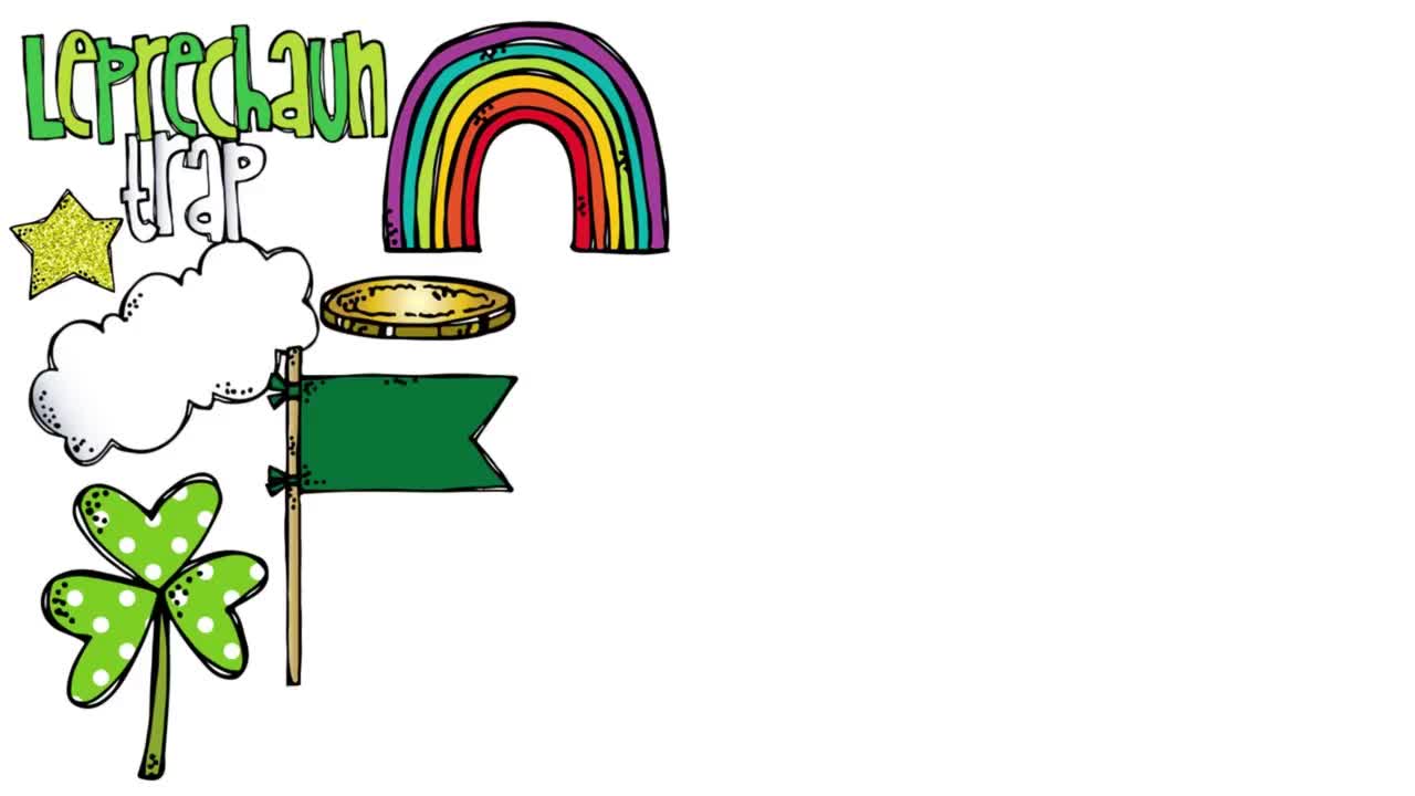 Leprechaun Trap Clip Art Target St Patricks Day Bullseye Playground