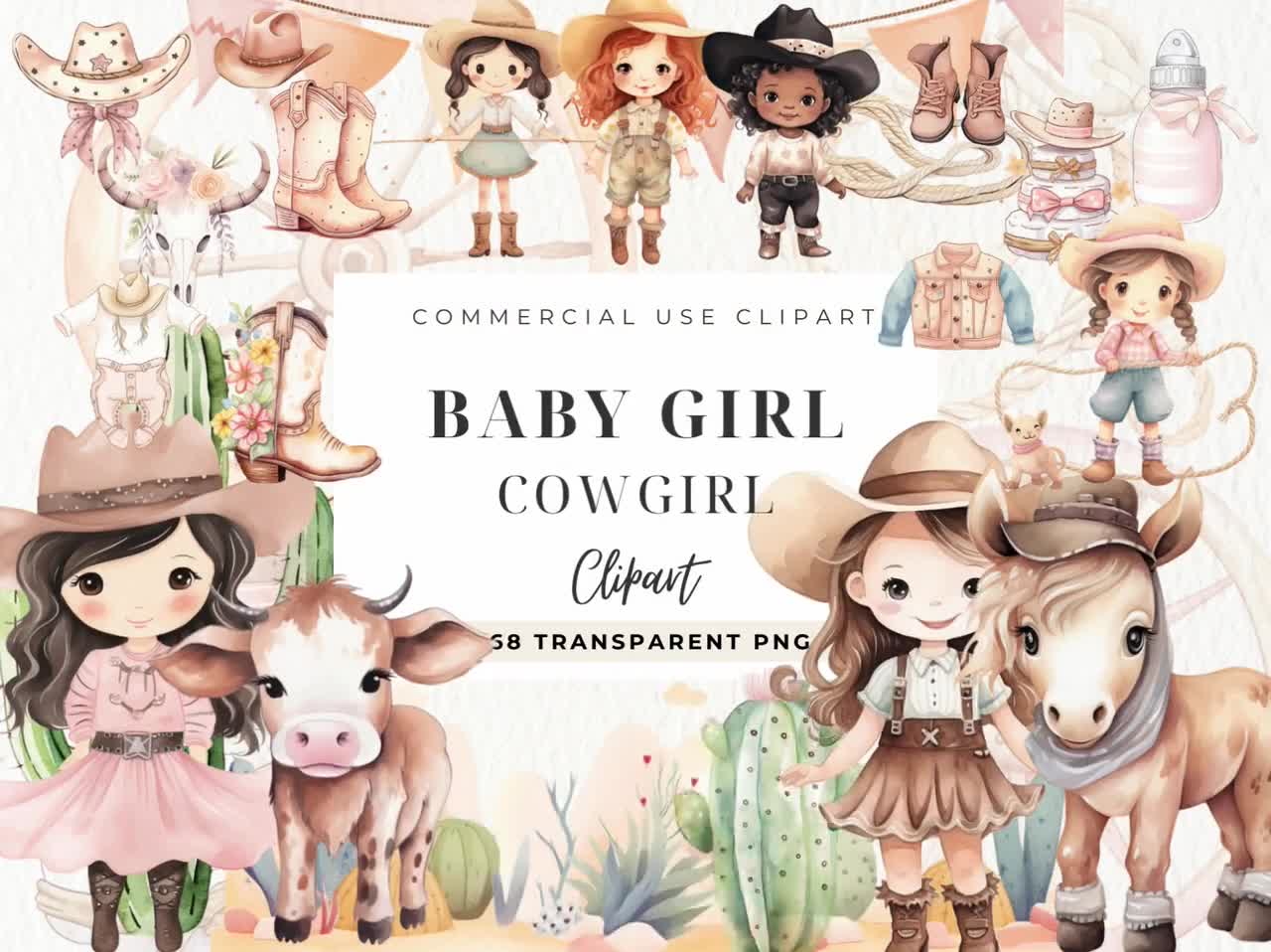 Cowgirl Clip Art For Kids