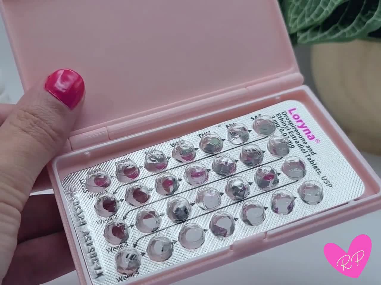 Amethia Birth Control Pill Box